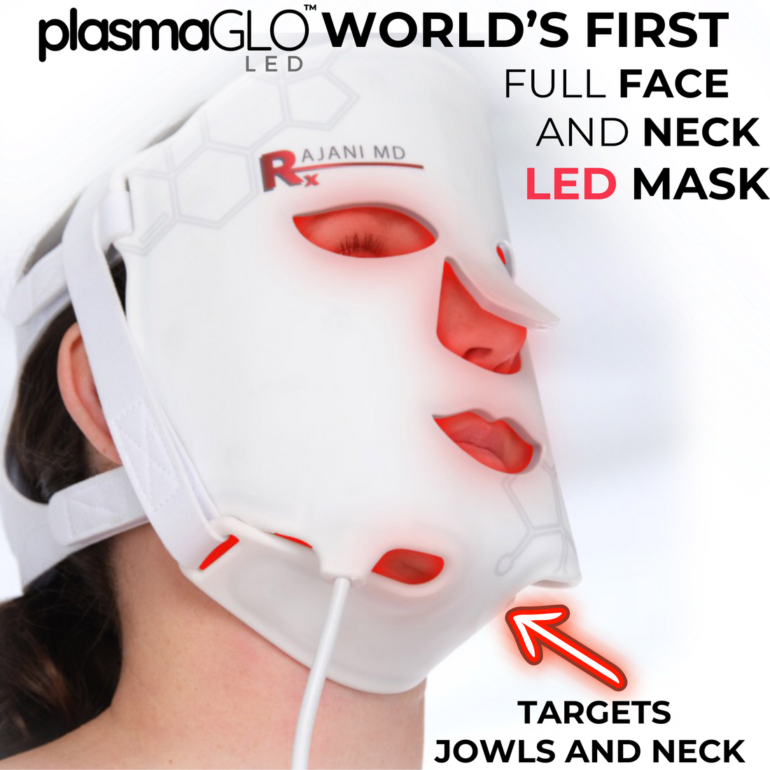 PlasmaGLO™ LED Face and Neck Mask